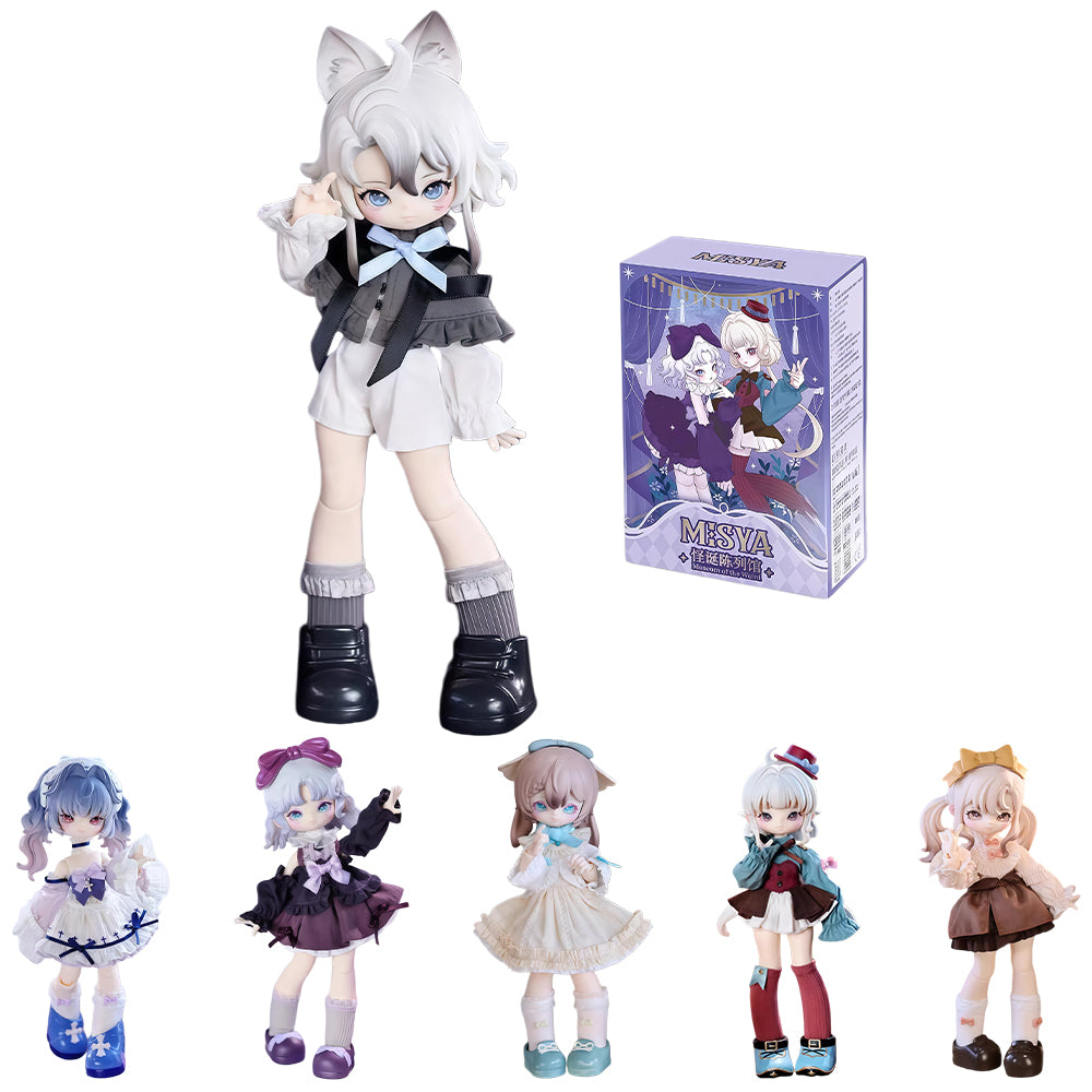 niannyyhouse BJD Blind Box Figurines, Ball Jointed Doll with Clothes,