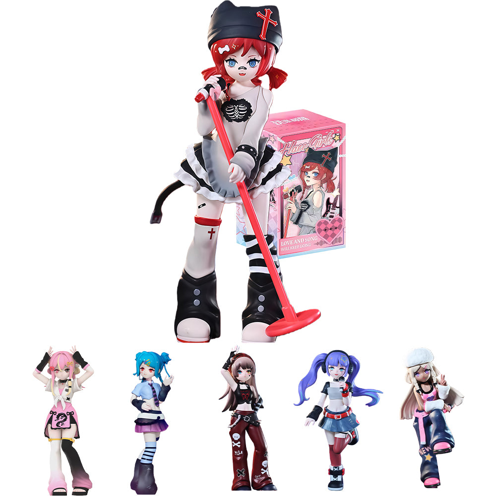 niannyyhouse Anime Blind Box Figure, Collectable Dolls, Haee Girls' Mu