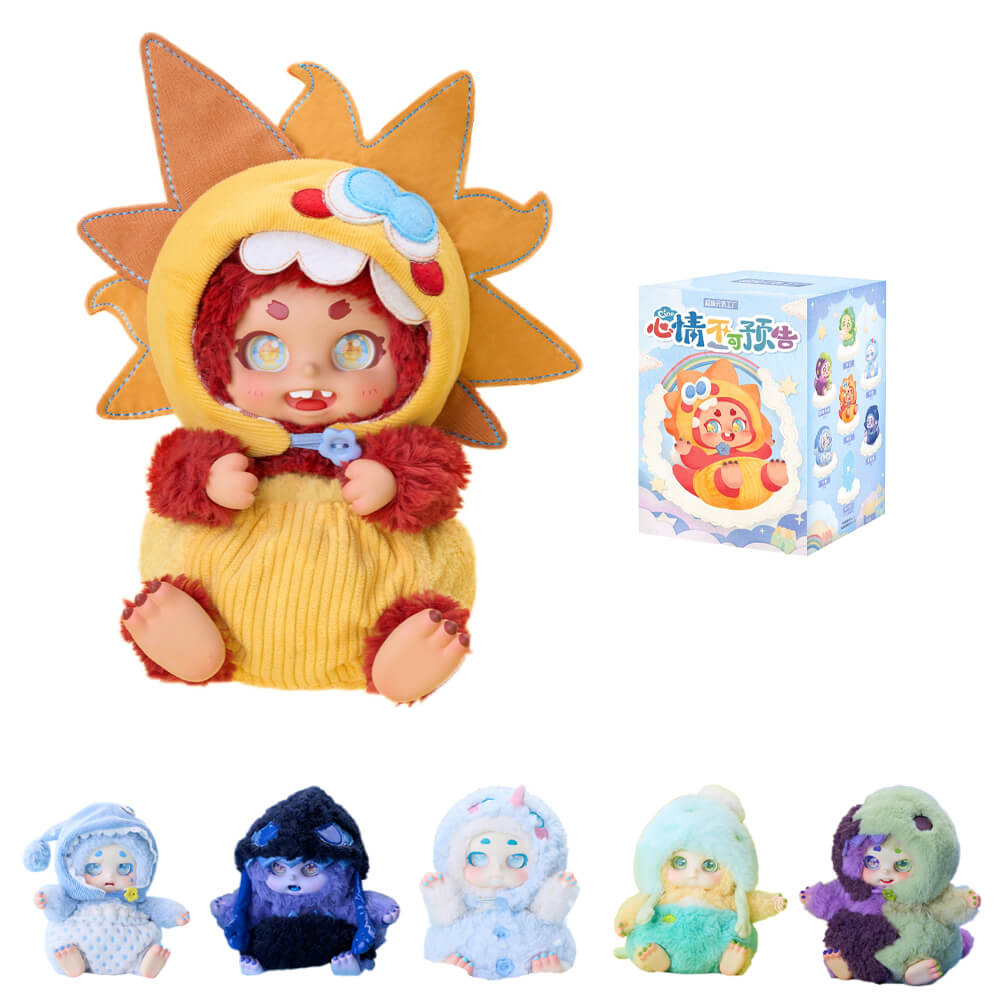 niannyyhouse Plush Blind Box, Mood Weather Series, 6 Inch Cute Stuffed