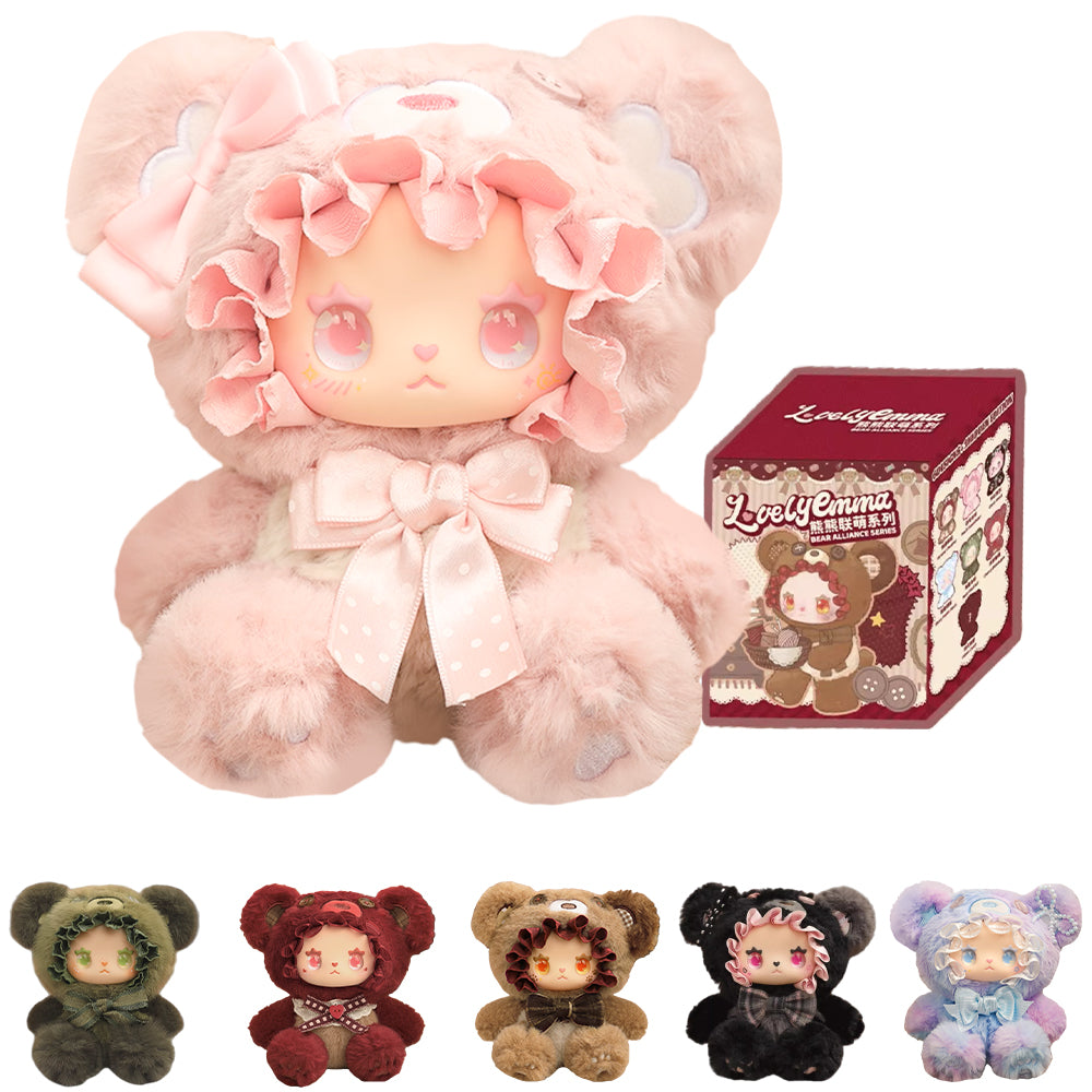 niannyyhouse Plush Doll Blind Box Emma Alliance Series, 6in Stuffed Pl